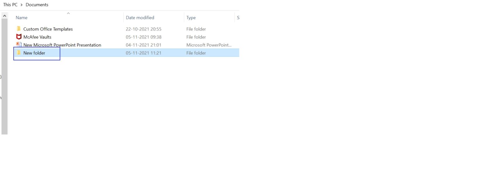 How to create a new folder using keyboard shortcut and menu : elearnersmentor : an elearning ...