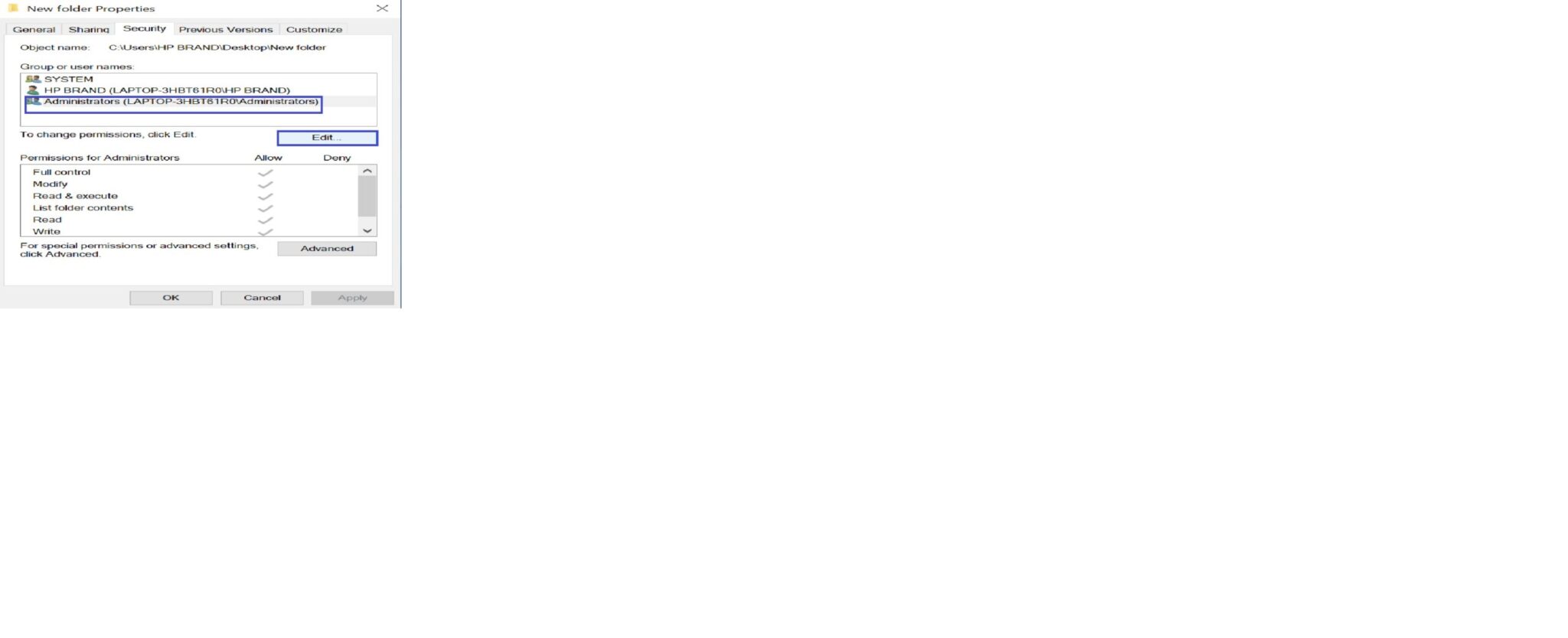 How to restrict access to a folder in Windows : elearnersmentor : an ...