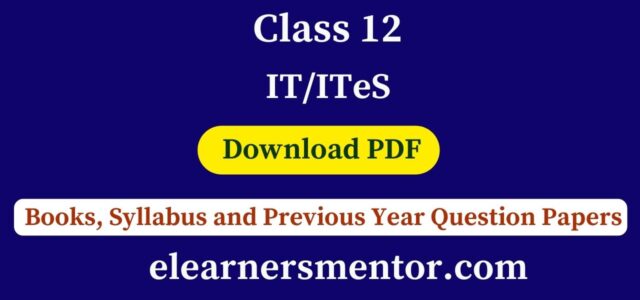 Download PDF of Class 12 IT/ITeS CRM Domestic Voice & Employability ...